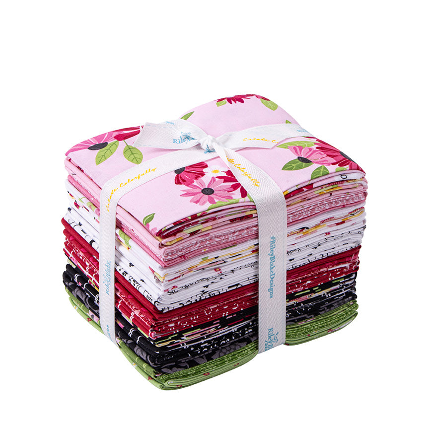FLOUR & FLOWER Fat Quarter Bundle Precuts by Jilily Studios – All Things Quilty