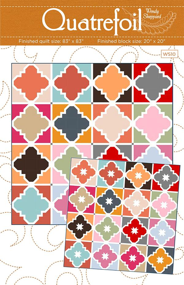 QUATREFOIL Quilt Pattern by Wendy Sheppard – All Things Quilty