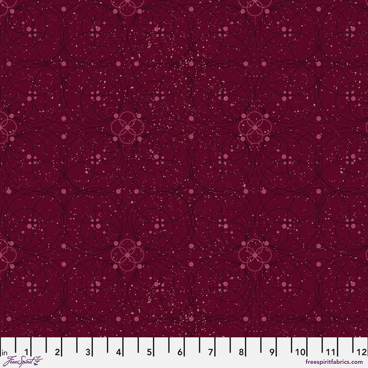 Enrapture: FLOURISH GARNET - by Giucy Giuce (1/2) – All Things Quilty