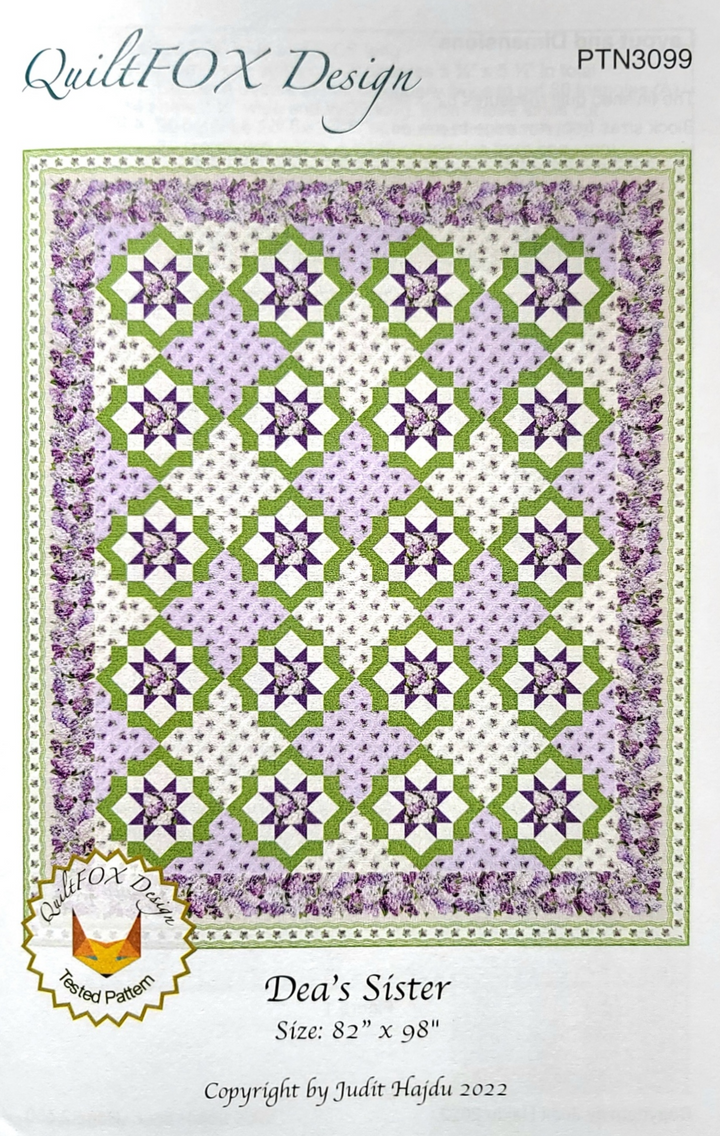 DEA'S SISTER Quilt Pattern – All Things Quilty